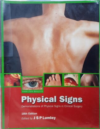Physical Signs: Demonstrations of Physical Signs in Clinical Surgery ...